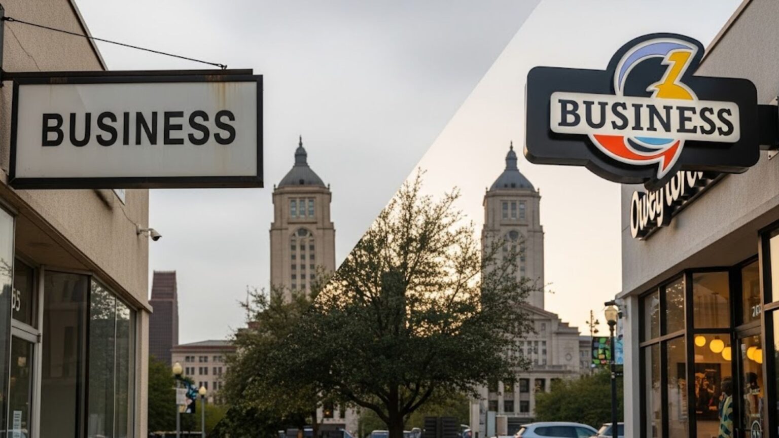 Custom vs. Generic Signs: Boost Your Houston Brand Identity
